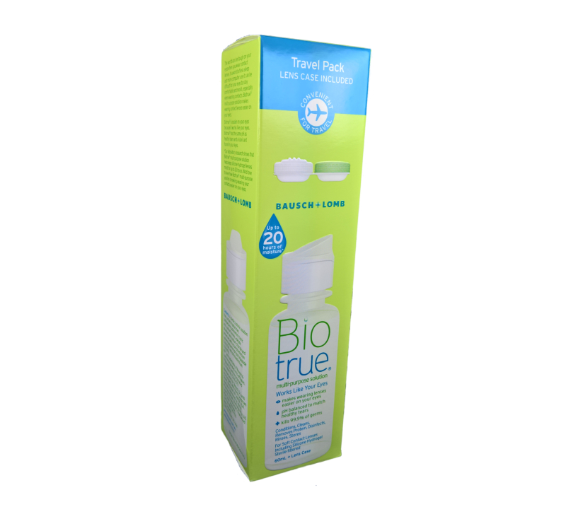 Biotrue Multi-Purpose Solution Travel Pack 60ml - Eye Care Solutions